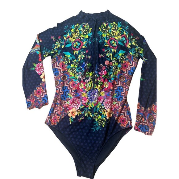 Johnny Was | Swim | Johnny Was Swimsuit Women Xxl Ocean Dreamer Floral ...